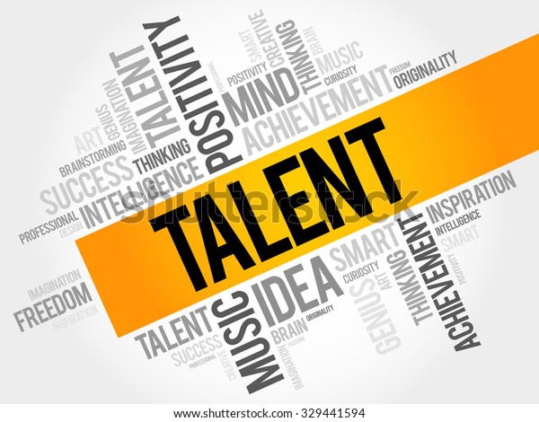 Talent Word Cloud Business Concept Stock Vector (Royalty Free ...