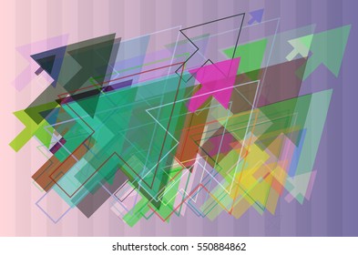 Talented Arrow Vector Background Business Invitation Stock Vector ...