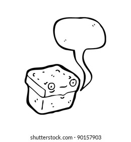 Talking Box Cartoon Stock Illustration 135555194