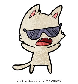 Talking Cat Cartoon Stock Vector (Royalty Free) 716728969 | Shutterstock