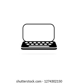 Talking Dict Icon Vector Concept Illustration Stock Vector (Royalty ...