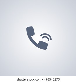 Vektor Stok Talking On Phone Icon (Tanpa Royalti) 496543273 | Shutterstock