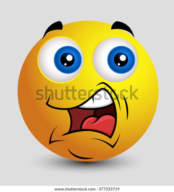 Talking Smiley Emoji Smiley Emoticon: Stock-Vektorgrafik (Lizenzfrei ...