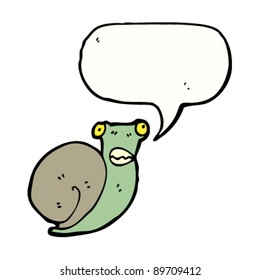 Talking Snail Cartoon Stock Vector (Royalty Free) 89709412 | Shutterstock