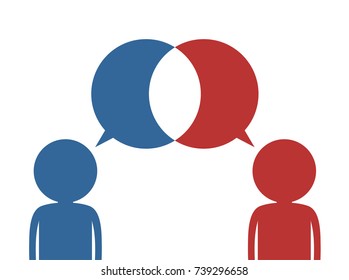 Talking Symbol Stock Vector (Royalty Free) 739296658 | Shutterstock