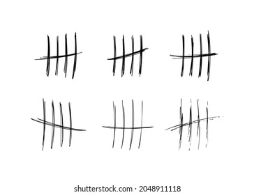 1,693 Tally marks Stock Illustrations, Images & Vectors | Shutterstock