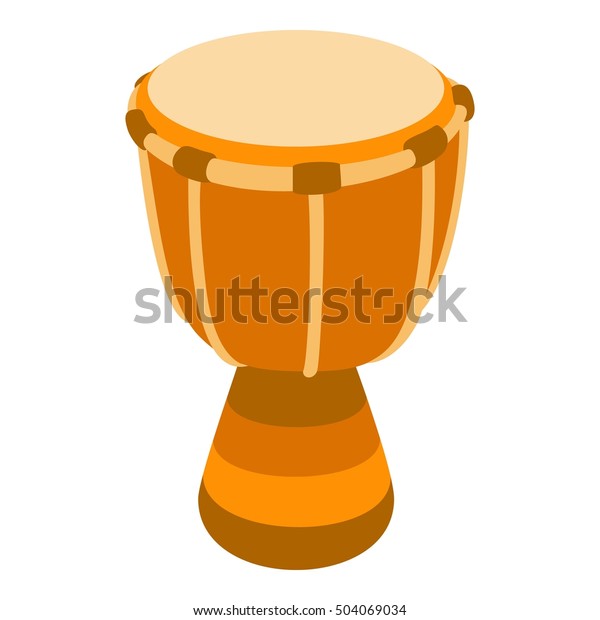 Tam Tam Icon Cartoon Illustration Tam Stock Vector (Royalty Free) 504069034