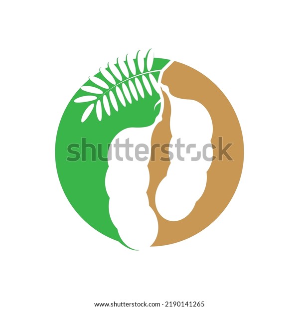 Vektor Stok Tamarind Logo Icon Vektor Template (Tanpa Royalti ...
