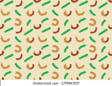 Tamarind Pattern On Beautifull Background Vector: เวกเตอร์สต็อก (ปลอด ...