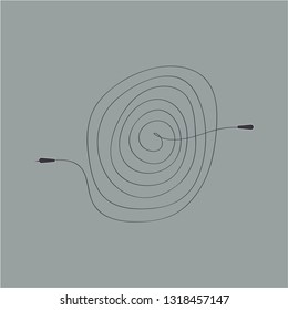Tangled Wires Connection Network Concept Vector Stock Vector (Royalty ...