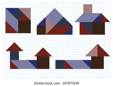 Tangram : 6,243 images, photos et images vectorielles de stock ...