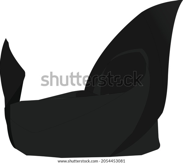 Tanjak Melayu Version 5 Traditional Malays Stock Vector (Royalty Free ...