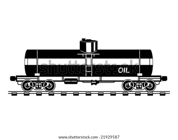 Tank Car Vector Illustration Stock Vector (Royalty Free) 21929587 ...