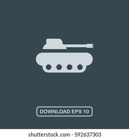 Tank Icon Trendy Flat Style Isolated 库存矢量图（免版税）675381241 | Shutterstock