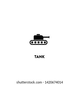 Tank Icon Vector Tank Sign On Stock Vector (Royalty Free) 1420674014 ...