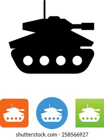 Tank Symbol Stock Vector (Royalty Free) 258566927 | Shutterstock