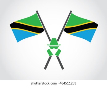 Tanzania Emblem Homeland Stock Vector (Royalty Free) 485356876 ...