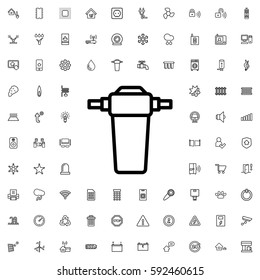 Tap Icon Illustration Isolated Vector Sign Stock Vector (Royalty Free ...
