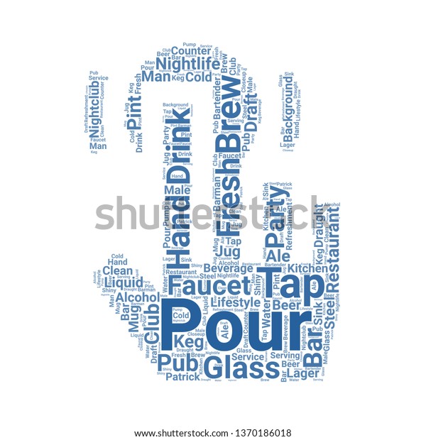 Tap Word Cloud Tag Cloud About Stock Vector (Royalty Free) 1370186018 ...