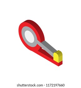 Tape Isometric Left Top View 3d Stock Vector (Royalty Free) 1172197660 ...