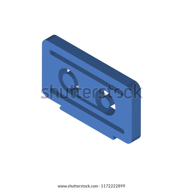 Tape Isometric Left Top View 3d Stock Vector (Royalty Free) 1172222899 ...