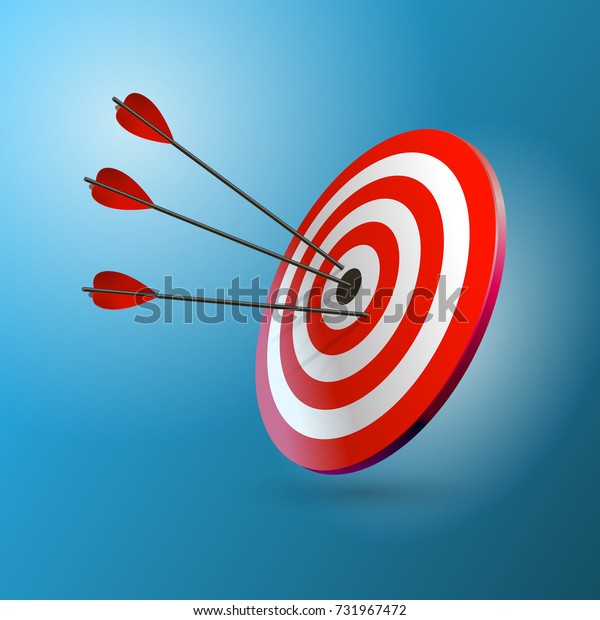 Target Business Concept Vector Illustration Stock Vector (Royalty Free ...