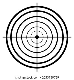 Target Circle Shooting Practice Stock Vector (Royalty Free) 2053739759 ...