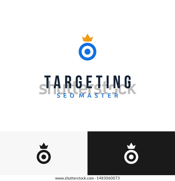 Target Crown Symbol Logo Design Inspiration Stock Vector (Royalty Free ...
