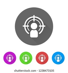 Target Customer App Icon Stock Vector (Royalty Free) 1238473105 ...