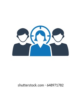 Target Customers Icon Stock Vector (Royalty Free) 648971782 | Shutterstock