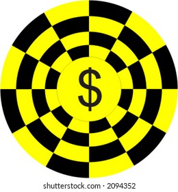 Target Dollar Sign Stock Vector (Royalty Free) 2094352 | Shutterstock