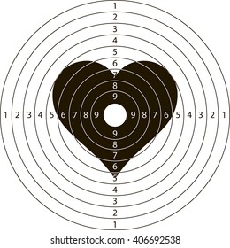 669 Bullseye on heart Images, Stock Photos & Vectors | Shutterstock