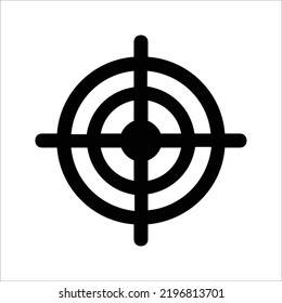 Target Icon Logo Symbol Stock Vector (Royalty Free) 2196813701 ...