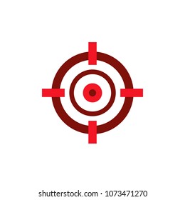Target Logo Icon Design Stock Vector (Royalty Free) 1073471270