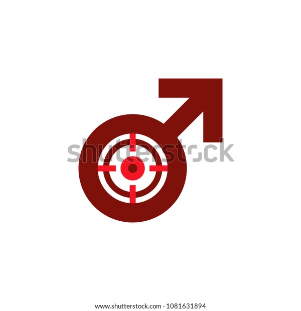 Target Man Logo Icon Design Stock Vector (Royalty Free) 1081631894