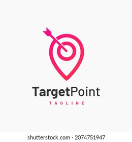 Target Point Logo Design Logo Design Stock Vector (Royalty Free) 2074751947