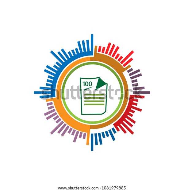 Target Scores 100 Vector Illustration Isolated Stock Vector (Royalty ...