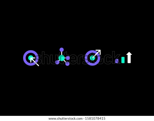 Target Strategy Outcome Growth Stock Vector (Royalty Free) 1581078415 ...