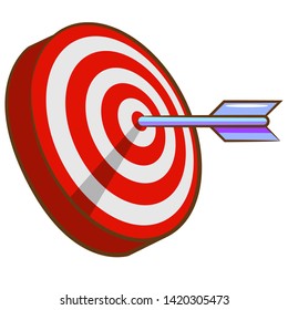 Target Vector Graphic Design Clipart: เวกเตอร์สต็อก (ปลอดค่าลิขสิทธิ์ ...