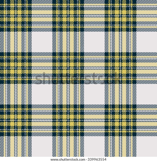 Tartan Plaid Seamless Pattern Three Colors Stock Vector (Royalty Free ...
