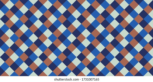 Tartan Rhombus Tiles Seamless Pattern Vector Stock Vector (Royalty Free) 1731007165 | Shutterstock