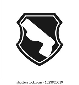 Taser Logo Shield Security Symbol Safety: เวกเตอร์สต็อก (ปลอดค่า ...