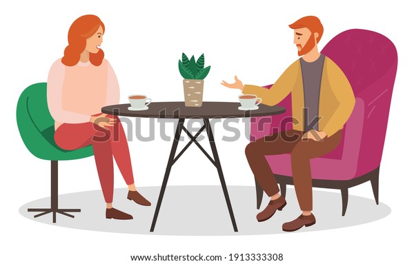 109,831 Couple Sitting At A Table Images, Stock Photos & Vectors ...