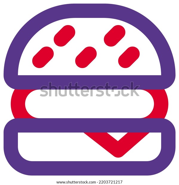 Tasty Veg Burger Cheese Slice Lettuce Stock Vector (Royalty Free ...