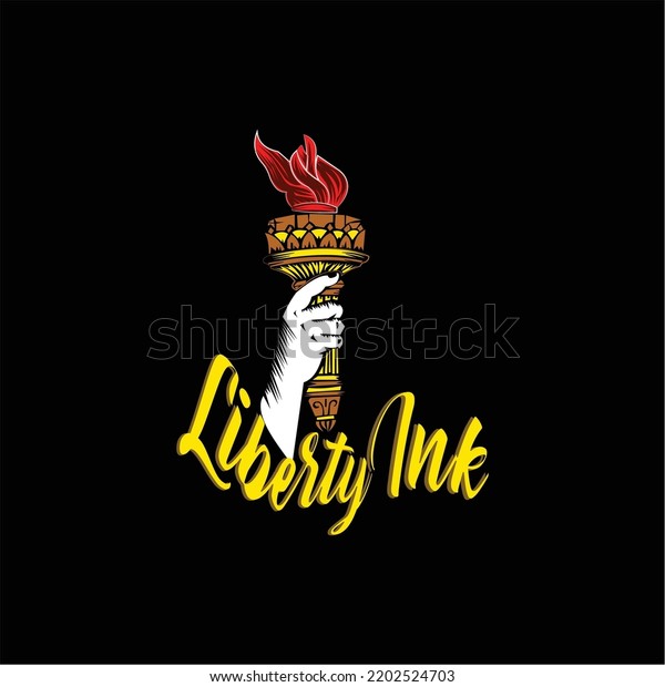 Tattoo Ink Logo Vector Ready Eps Stock Vector (Royalty Free) 2202524703 ...