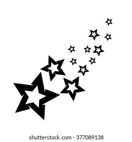 Tattoo Star Stock Vector (Royalty Free) 377089138 | Shutterstock