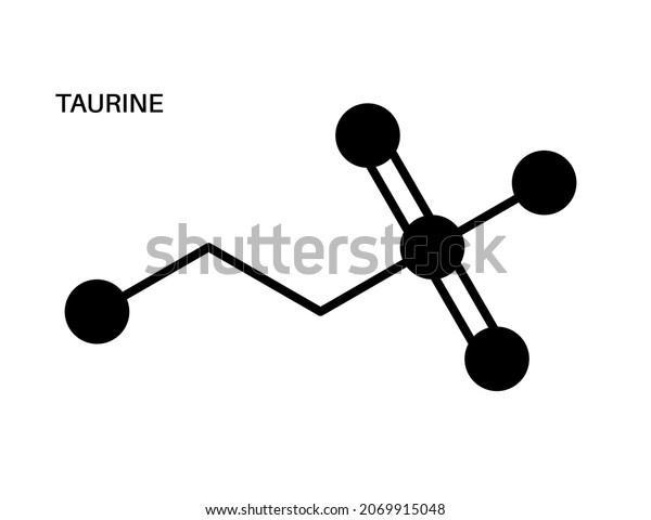 Taurine Formula Icon Logo Conjugation Bile Stock Vector (Royalty Free ...