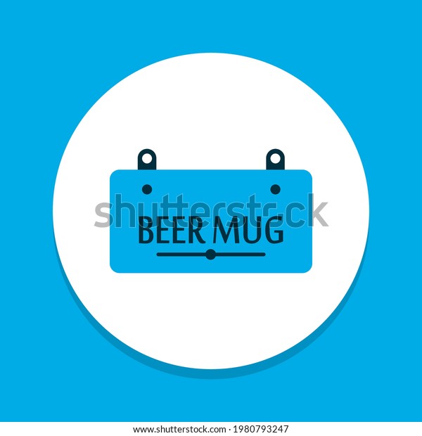 Tavern Icon Colored Symbol Premium Quality Stock Vector (Royalty Free ...
