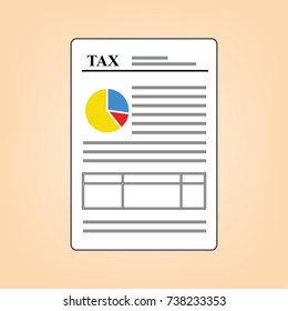 Tax Form Stock Vector (Royalty Free) 738233353 | Shutterstock
