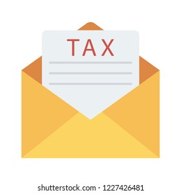 Tax Message Inbox Stock Vector (Royalty Free) 1227426481 | Shutterstock